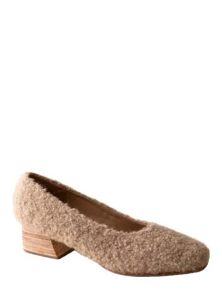 HUMA BLANCO Luisa Pump - Oatmeal Alpaca