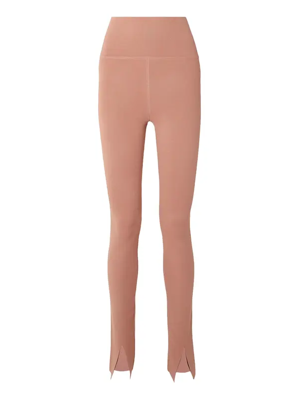 Victoria Beckham Stretchknit Leggings - Neutral