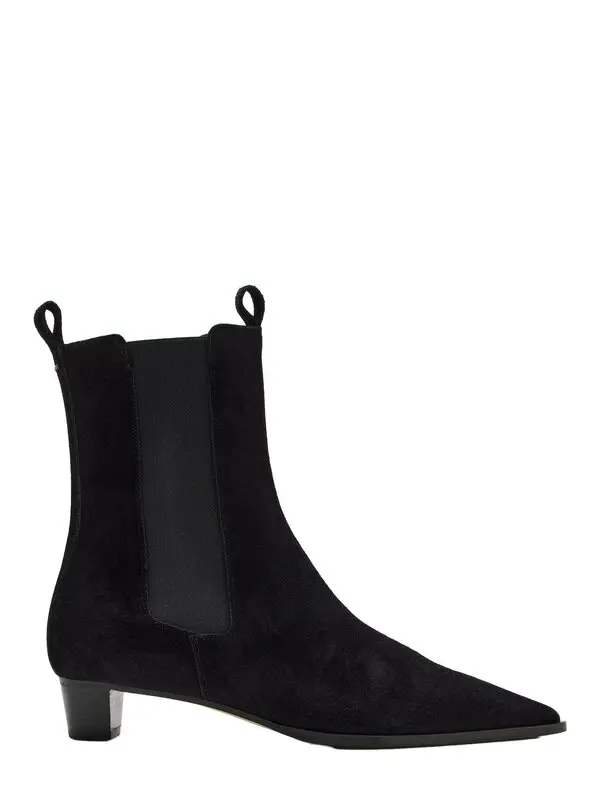 AeydĒ Kiki Suede Chelsea Boots - Black
