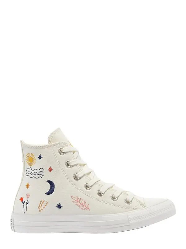 CONVERSE Chuck Taylor All Star High Top Sneakers - Egret/vintage White/black