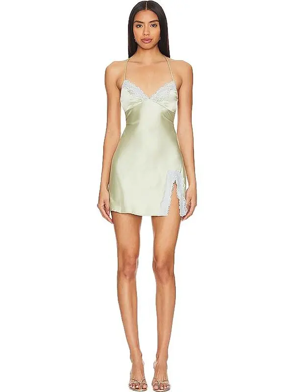MORE TO COME Jennyfer Mini Dress - Mint