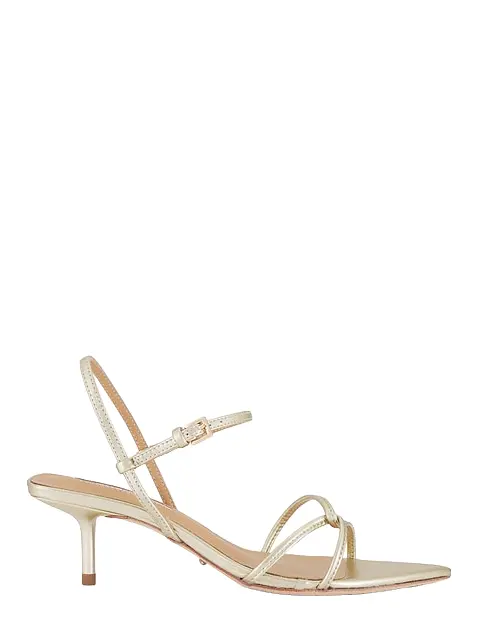 TONY BIANCO Florida Sandal - Gold Nappa Metallic