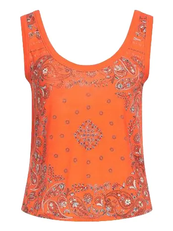Majestic Filatures Sleeveless Top - Orange