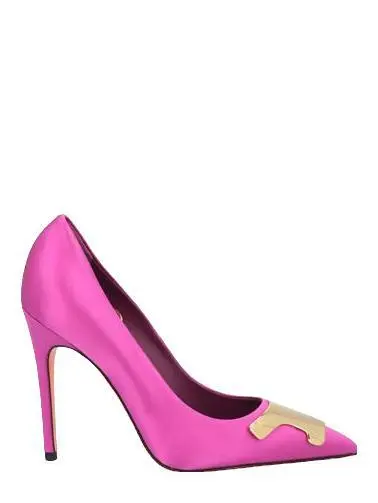 Santoni Textile Pumps - Fuchsia