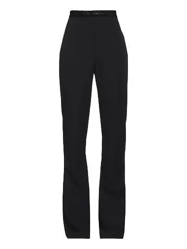 Versace Flared Jersey Pants - Black