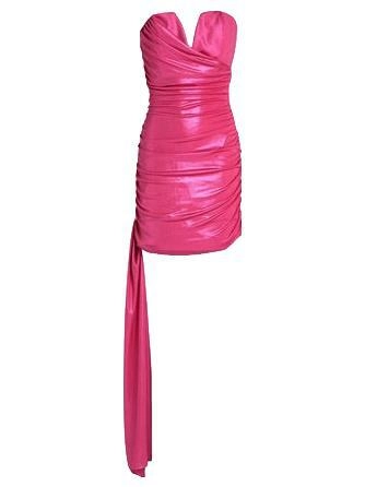 ANIYE BY Mini Dress Size Polyester, Elastane - Fuchsia