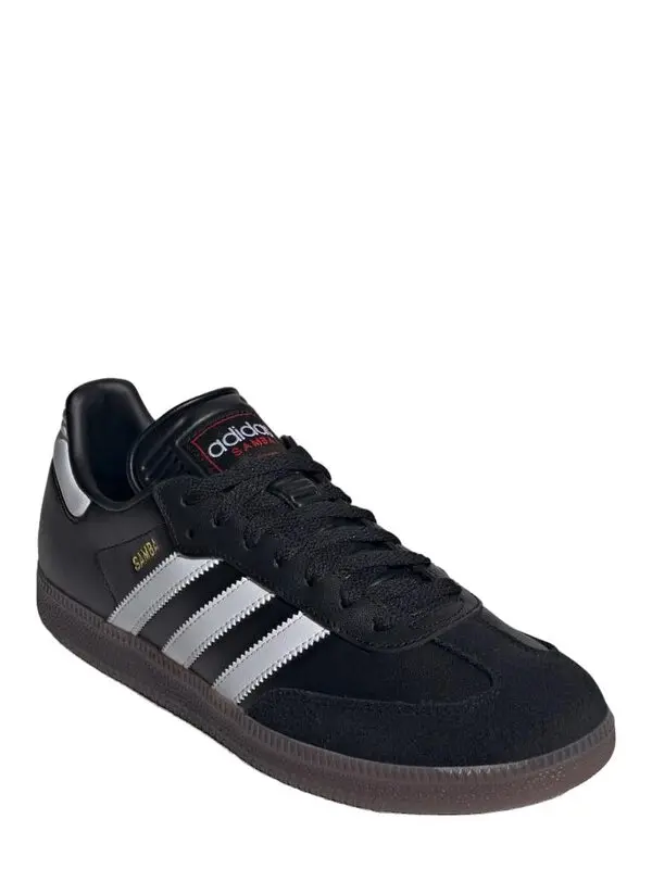 Adidas Samba Indoor Soccer Shoes - Core Black / Cloud White / Vivid Red