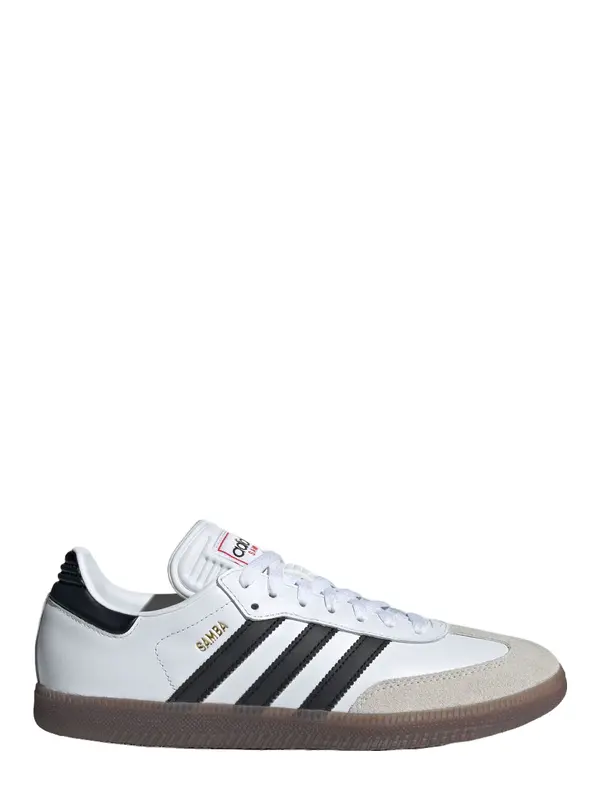 Adidas Samba Indoor Soccer Shoes - Cloud White / Core Black / Vivid Red