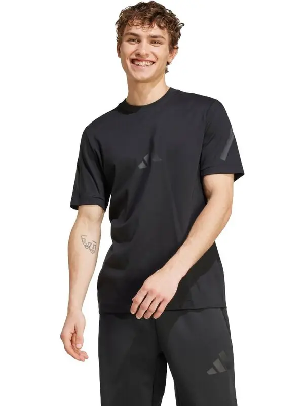 Adidas Z.n.e. Tee Short Sleeve T-shirt - Black