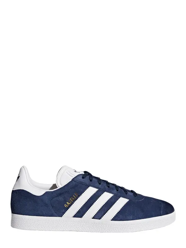 Adidas Gazelle Low-profile Sneakers - Collegiate Navy / White / Gold Metallic
