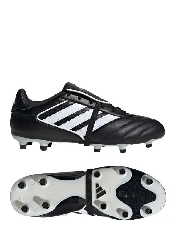 Adidas Firm Ground Soccer Cleats - Core Black / Cloud White / Cloud White