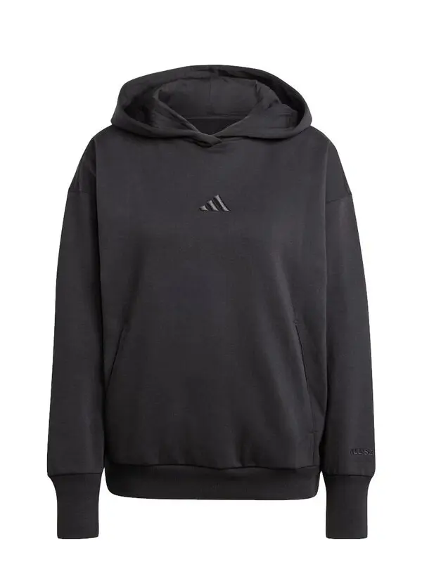 Adidas All Szn Fleece Loose Hoodie - Black