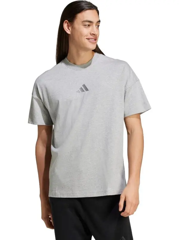 Adidas All Szn Tee Grey - Medium Grey Heather
