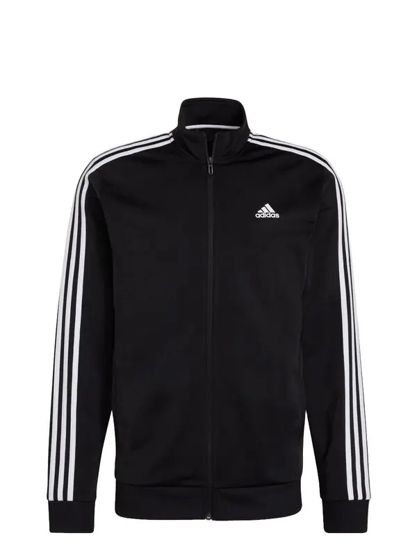 Adidas Essentials Warm-up 3-stripes Track Jacket - Black / White