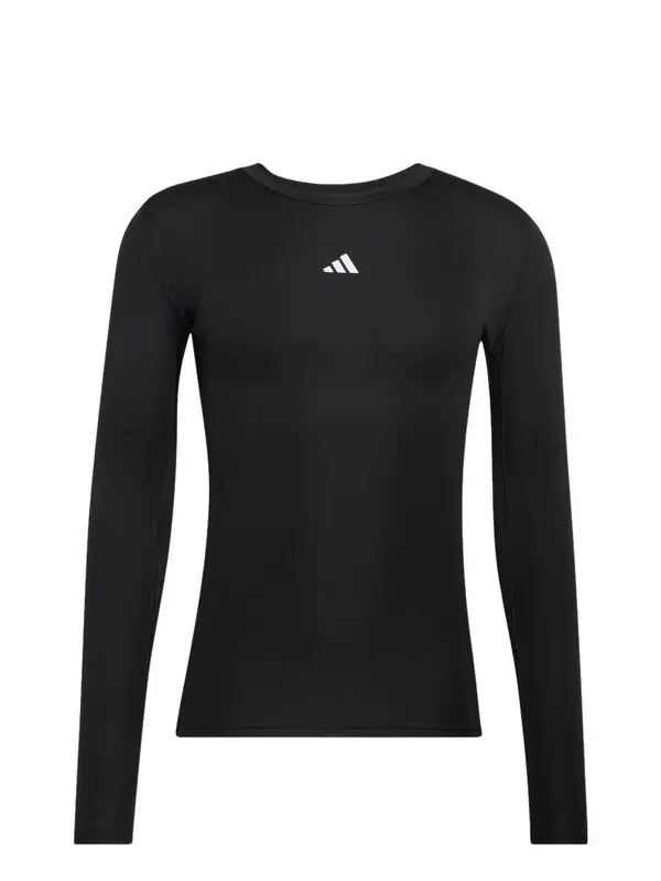 Adidas Techfit Compression Training Long Sleeve Tee - Black