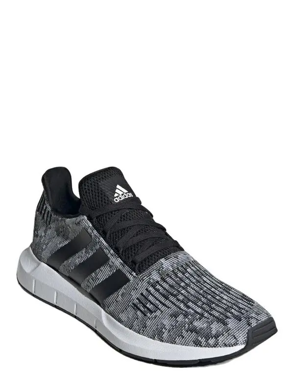 Adidas Swift Run 1.0 Lace Up Sneakers - Core Black / Core Black / Cloud White
