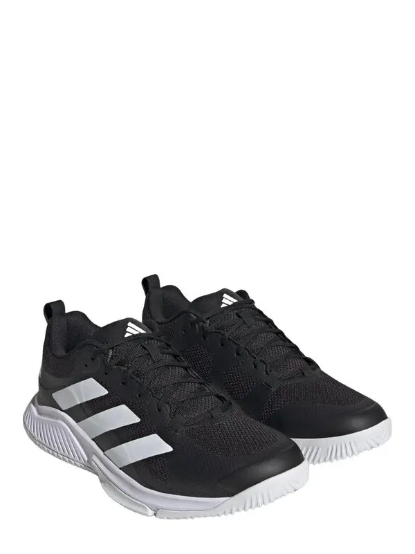 Adidas Court Team Bounce 2.0 Shoes - Core Black / Cloud White / Core Black
