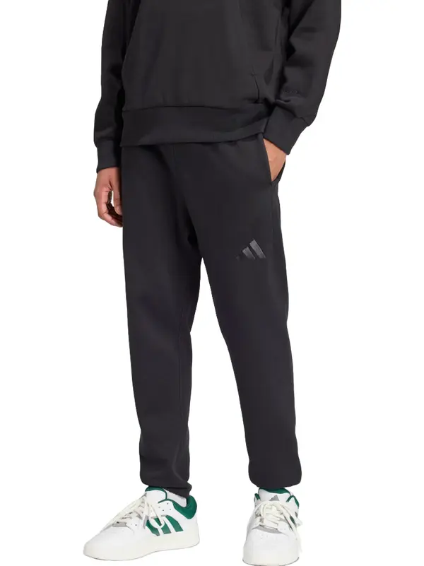 Adidas All Szn Fleece Regular Tapered Pants - Black