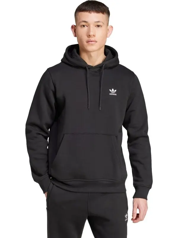 Adidas Trefoil Essentials Hoodie - Black