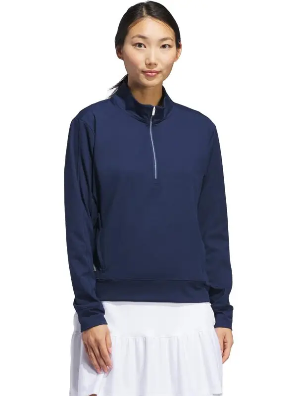 Adidas Ultimate365 Half-zip Layering Top - Collegiate Navy