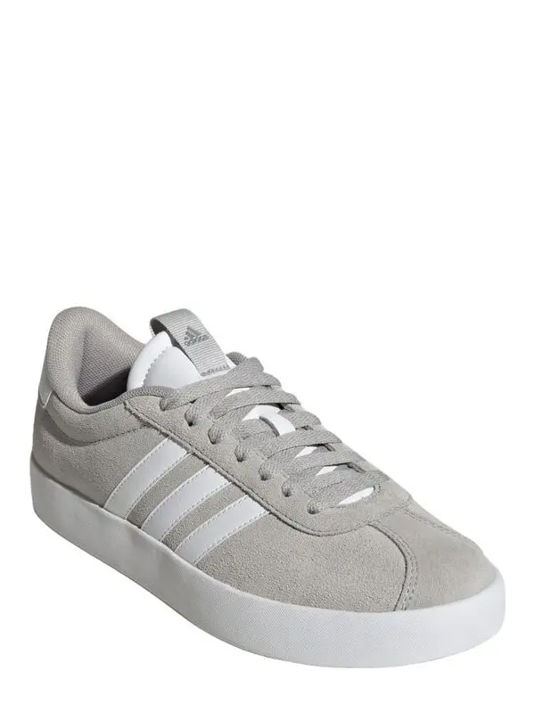 Adidas Vl Court 3.0 Sneakers - Grey Two / Cloud White / Silver Metallic