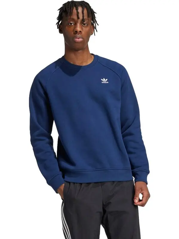 Adidas Trefoil Essentials Crew Sweatshirt - Night Indigo