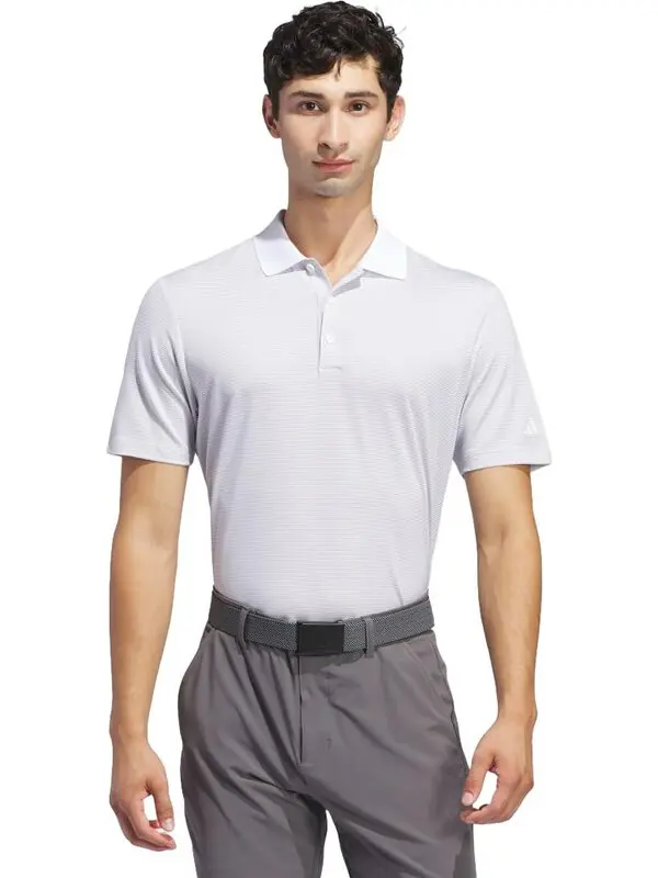 Adidas Ottoman Polo Shirt - White / Grey Two