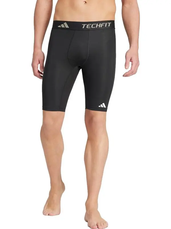 Adidas Techfit Compression Training Short Tights - Core Black