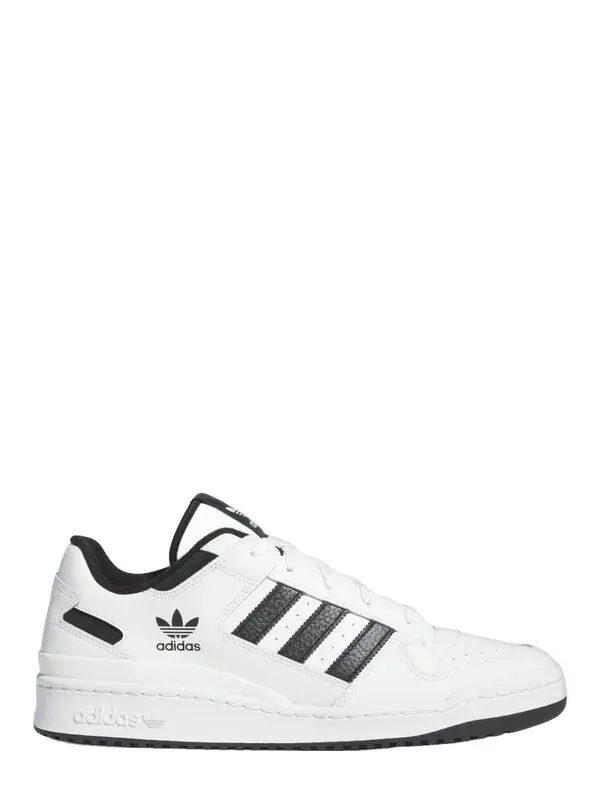 Adidas Forum Low Cl Shoes - Core White / Core Black / Core White