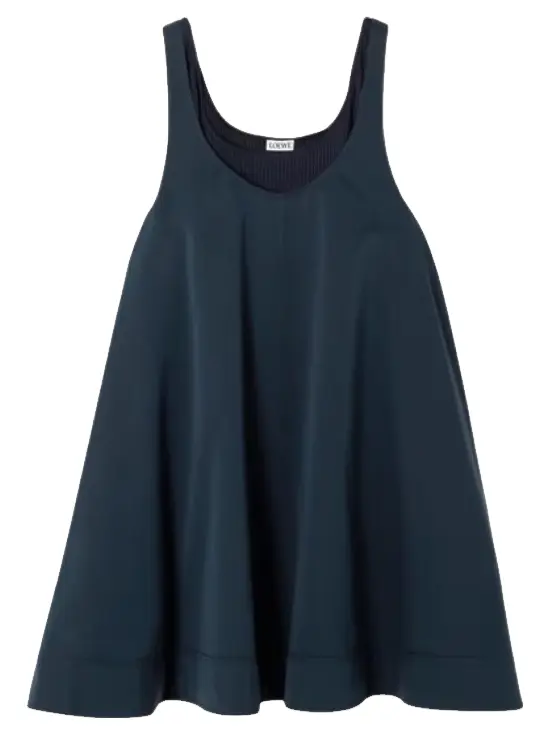 Loewe - Gabardine Mini Dress