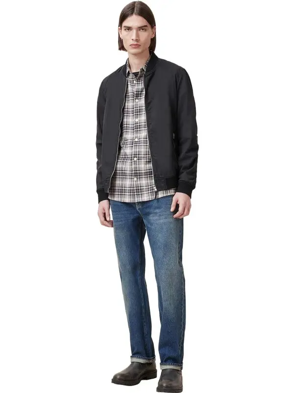 ALLSAINTS Bassett Ramskull Bomber Jacket - Black
