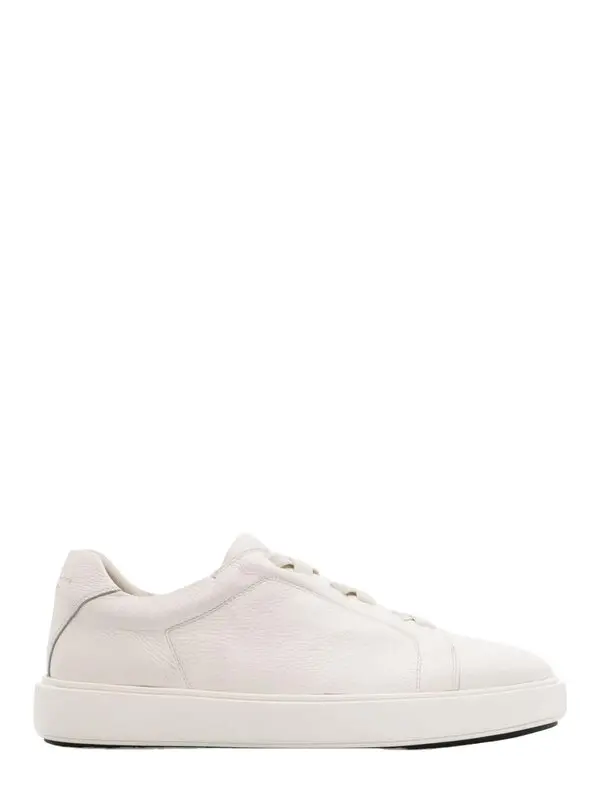 Officine Creative Slouch 001 Leather Sneakers - White