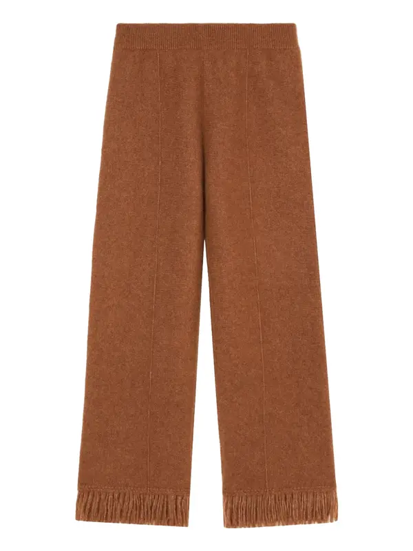 Alanui Wide-leg Trousers - Brown