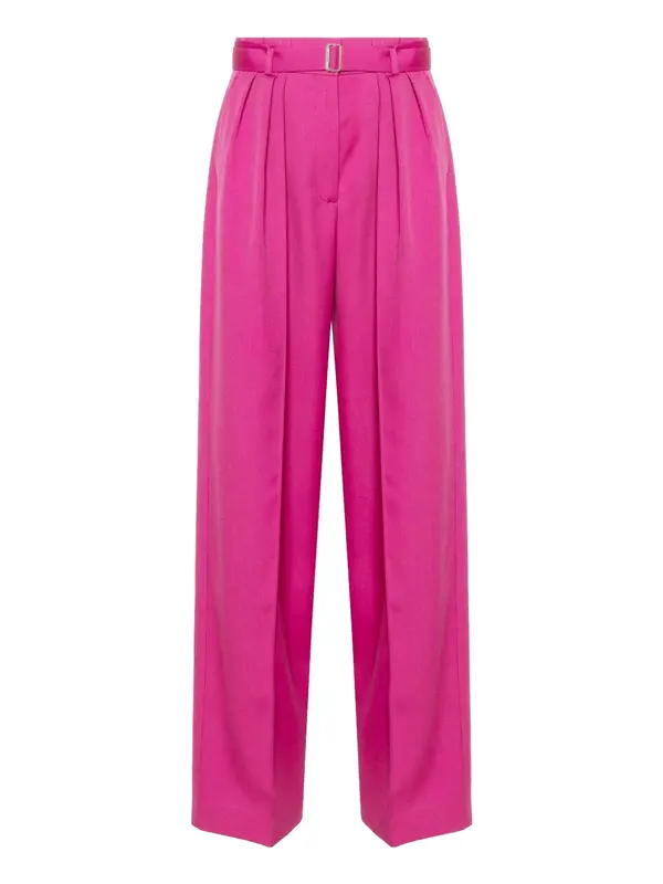 LANVIN Pleat-detail Trousers - Pink