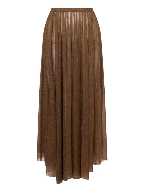 Philosophy Di Lorenzo Serafini High-waisted Skirt - Brown