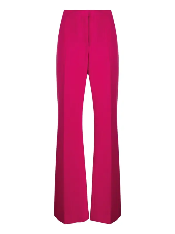 Givenchy Wool-blend Flared Trousers - Pink