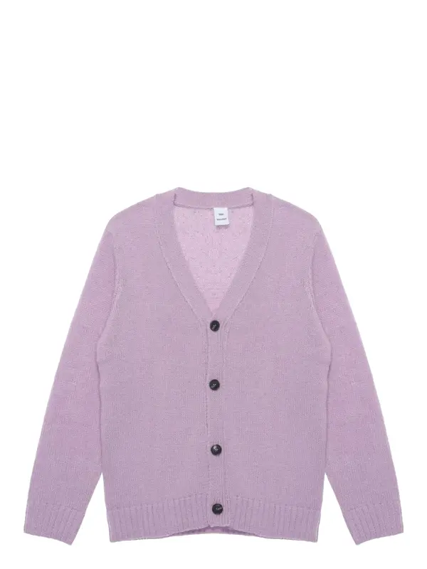 WON HUNDRED Knitted V-neck Cardigan - Purple