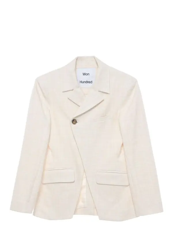 WON HUNDRED Alora C Blazer - Neutrals
