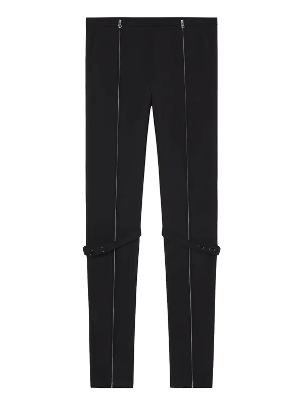 COURREGES Wool Blend Pants - Black