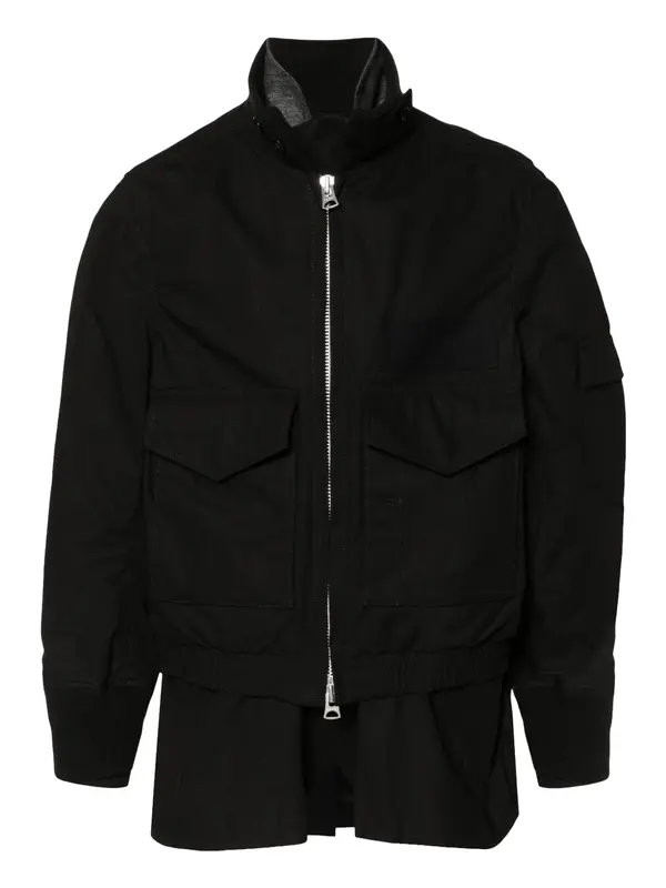 Sacai Multi-pocket Jacket - Black