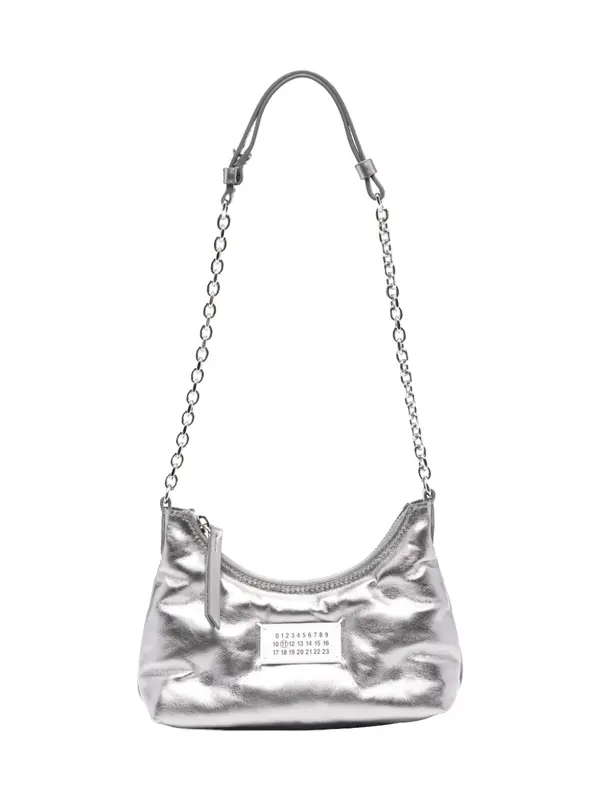 MAISON MARGIELA Micro Glam Slam Mini Bag - Silver