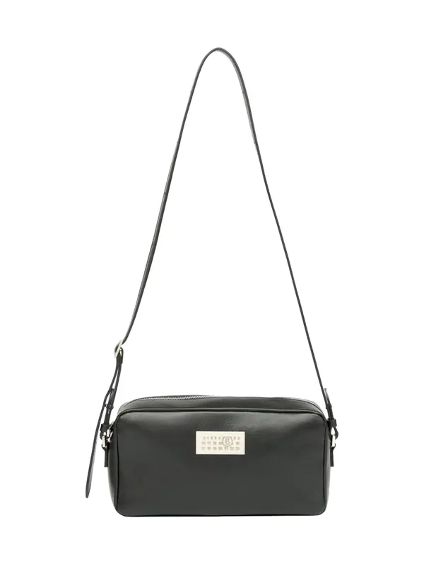 MAISON MARGIELA Leather Shoulder Bag - Black