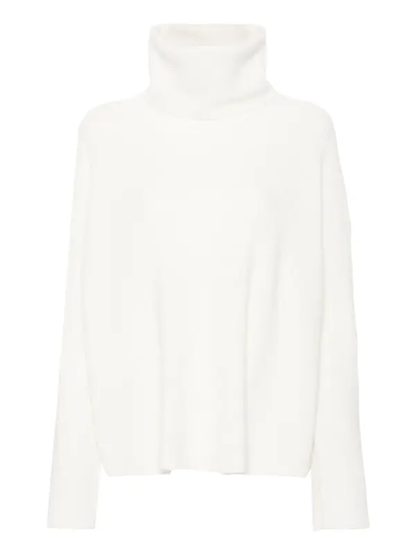 Fabiana Filippi Roll-neck Jumper - White