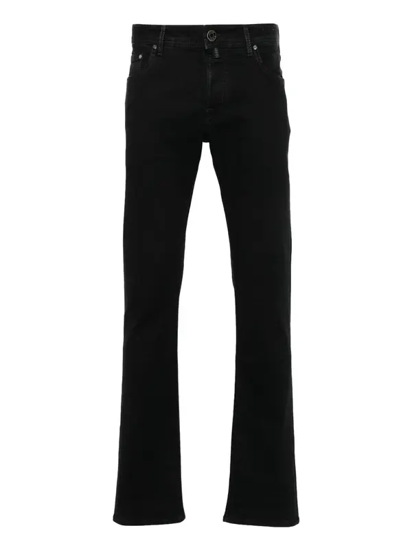Jacob Cohen Nick Slim-cut Jeans - Black