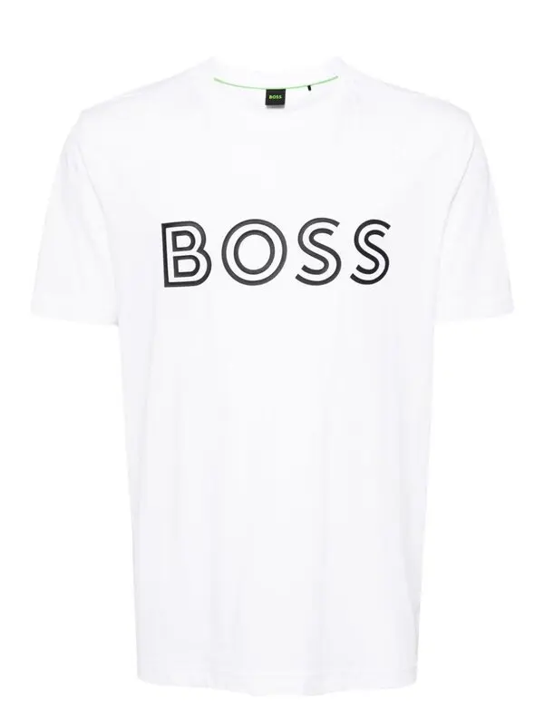 BOSS Logo-print T-shirt - White