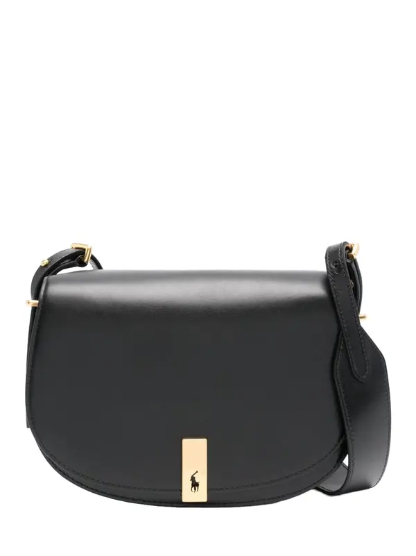 Polo Ralph Lauren Saddle Polo Id Crossbody Bag - Black