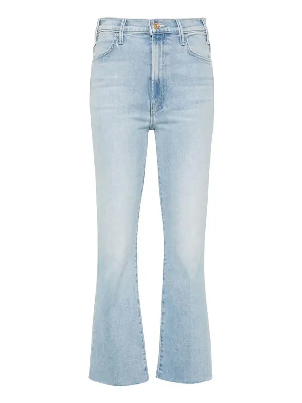 MOTHER The Mid Rise Dazzler Ankle Jeans - Blue