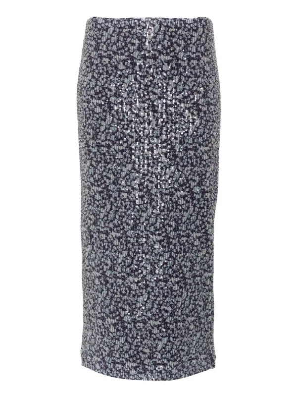 ROTATE BY BIRGER CHRISTENSEN Midi Pencil Skirt - Purple