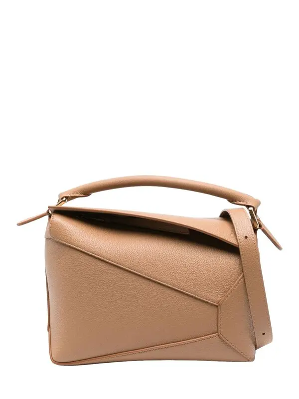 Loewe Small Puzzle Shoulder Bag - Brown