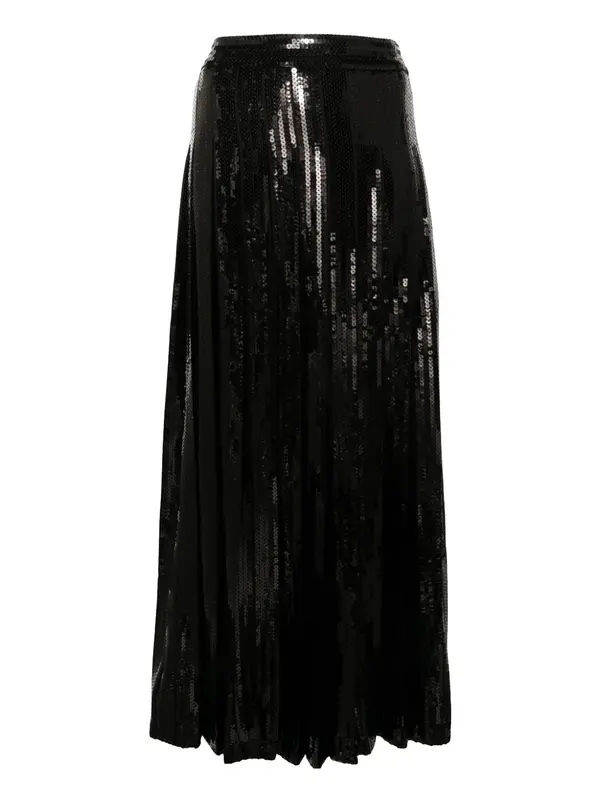 P.a.r.o.s.h Godot Maxi Skirt - Black